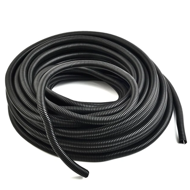 12MM OPENING SPLIT Wire Loom Conduit Tubing Organize Your Cables 98ft ...
