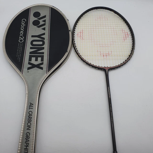 YONEX CARBONEX 20 Badminton All Carbon Graphite Racket with Case £49.99 ...