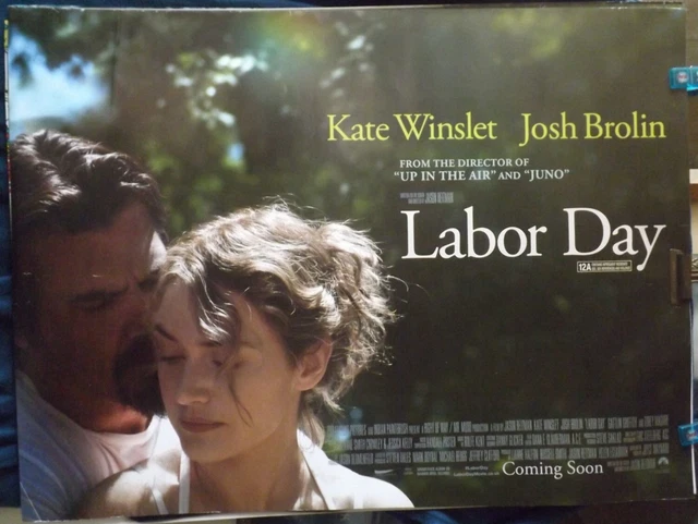 LABOR DAY KATE Winslet Josh Brolin Original Quad Poster £7.99 - PicClick UK