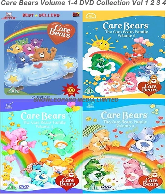 CARE BEARS VOLUME 1-4 DVD Collection Vol 1 2 3 4 25 Episodes Brand New ...
