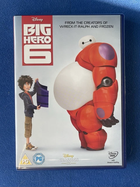 BIG HERO 6 - DVD 2015 Release Disney Pixar Movie £0.63 - PicClick UK