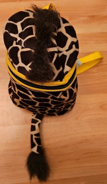 JELLYCAT BACKPACK GIRAFFE Jellycat Bag Rucksack With Monkey Charm Rare ...
