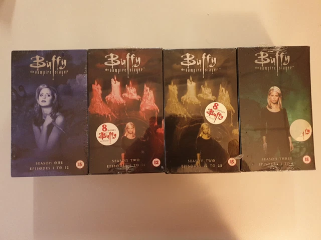 BUFFY THE VAMPIRE Slayer VHS Seasons 1-3 £10.00 - PicClick UK