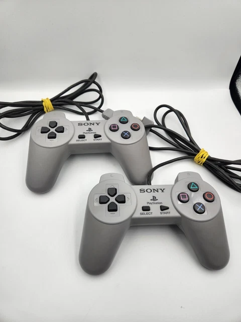 2 OFFICIAL SONY PlayStation Classic Mini SCPH-1000R PS1 OEM Wired USB ...
