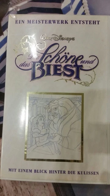 WALT DISNEY VHS .EIN MEISTERWERK ENTSTEHT. Die Schöne und das Biest . EUR 25,00 - PicClick DE