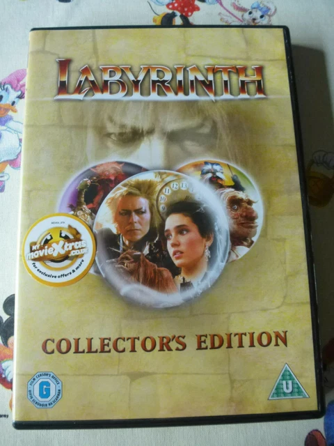 LABYRINTH (COLLECTOR'S EDITION) 1986 Film Starring David Bowie 2004 Dvd ...