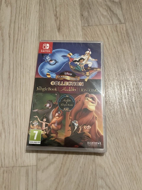 DISNEY CLASSIC GAMES Collection Nintendo Switch Jungle Book Aladdin ...