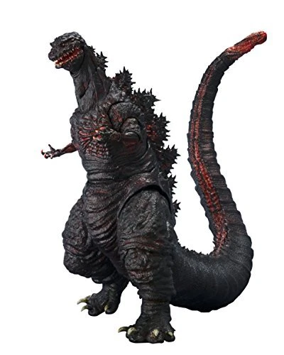 FIGURINE PEINTE PVC Bandai SH Monster Arts Shin Godzilla 2016 environ ...
