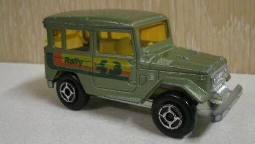 MAJORETTE TOYOTA 4X4 RALLY LAND CRUISER IN GREEN - No 277 EUR 26,01 ...