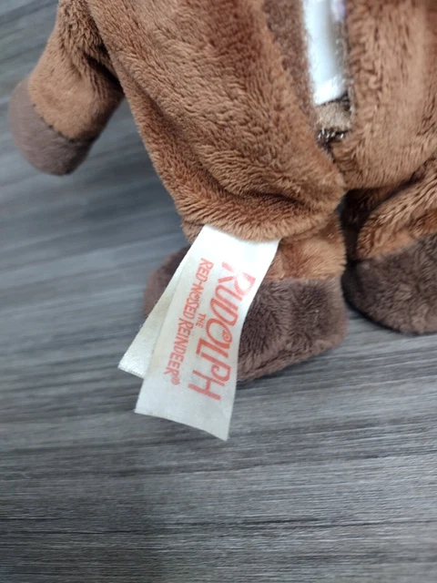 RUDOLPH THE RED Nosed Reindeer Animated Walking Musical Light Plush ...