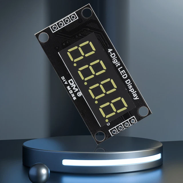 TM1637 LED DISPLAY Module 7 Segment Glow Tube Clock 0.36 Inch Digital ... TM1637 LED DISPLAY Module 7 Segment Glow Tube Clock 0.36 Inch Digital ...