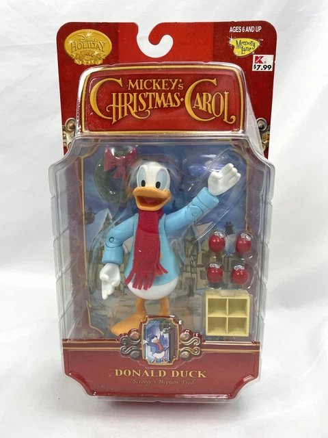 FIGURINE DISNEY MICKEY’S Christmas Carol Donald Duck Scrooge Neveu Fred ...