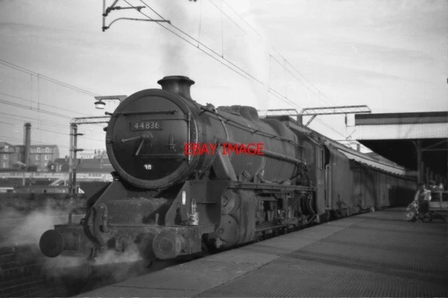 FOTO LMS SCHWARZ Five Loco Nr. 44836 Auf Stockport Im Jahr 1967 EUR 2 ...