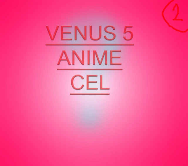 VENUS 5 (1994) anime production cel, #2 £69.00 - PicClick UK