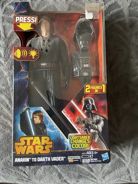 HASBRO STAR WARS Anakin Skywalker to Darth Vader Action Figure 2013 ...