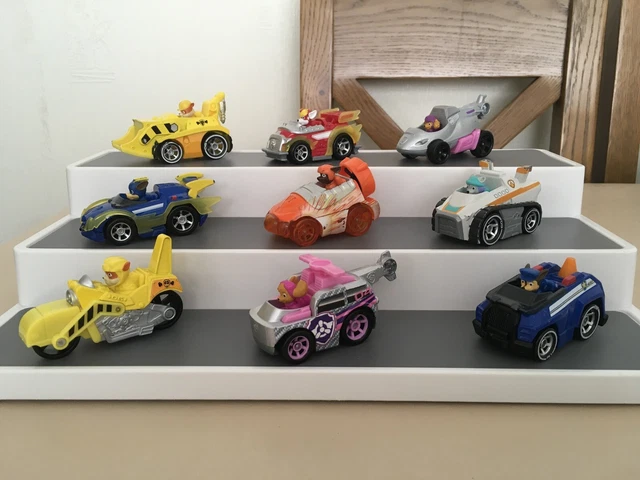 Paw Patrol True Metal Diecast Bundle X 9 Charged Up Super Paws Mighty