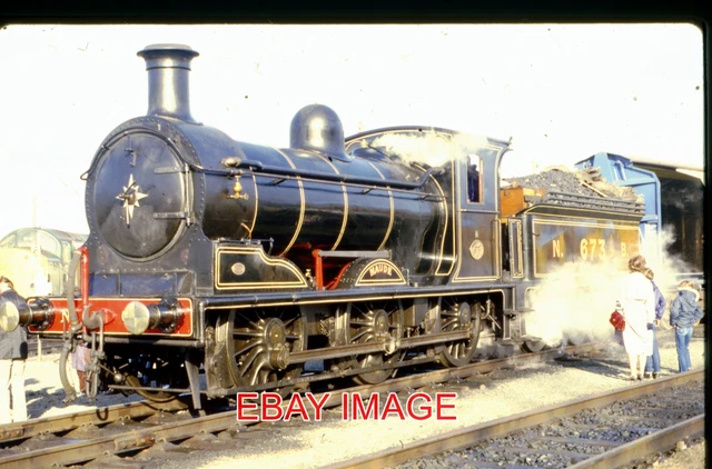 ORIGINAL 35MM SLIDE Caledonian Railway Steam Locomotive No 419 (17B36 ...