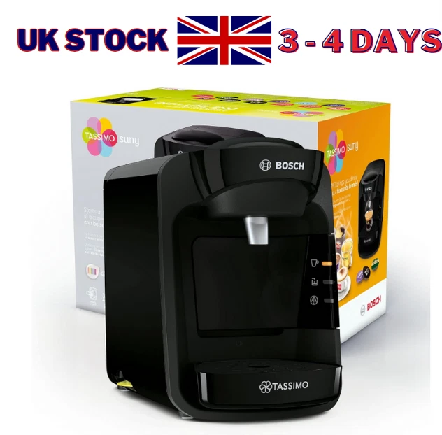 TASSIMO BY BOSCH Suny 'Special Edition' TAS3102GB Coffee Machine,1300 ...
