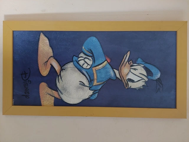 TABLEAU PEINTURE DONALD duck EUR 1,00 - PicClick FR