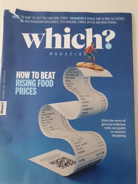 WHICH? CONSUMER MAGAZINE - November 2025 £4.36 - PicClick UK