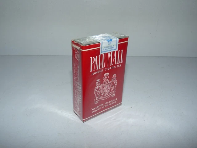 ANCIEN PAQUET DE cigarette pall mall neuf scellé plein collection EUR 9 ...