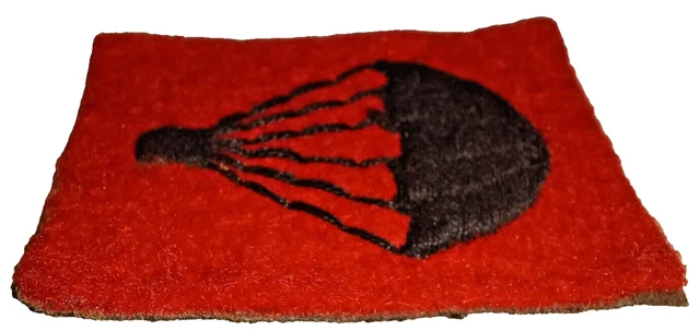 PARACHUTIST ARMY TRADE Patch - Rifle Brigade, KRRC Sleeve Badge ...