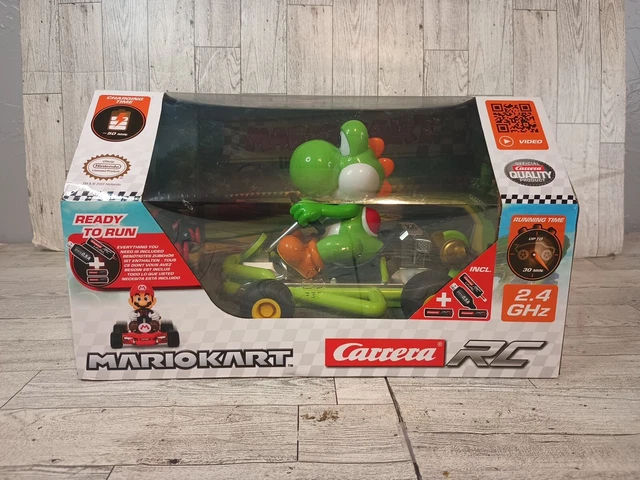 MARIOKART CARRERA RC Yoshi Pipe Kart Remote Control Vehicle- New/ Open ...
