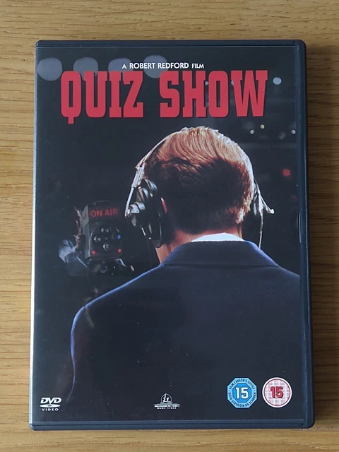 QUIZ SHOW DVD 1994 Robert Redford Ralph Fiennes John Turturro Rob ...