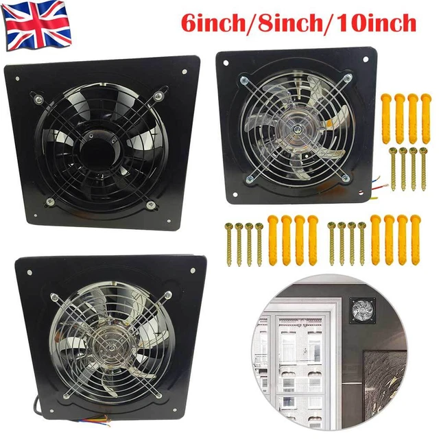INDUSTRIAL EXTRACTOR METAL Axial Exhaust Ventilation Commercial Air ...