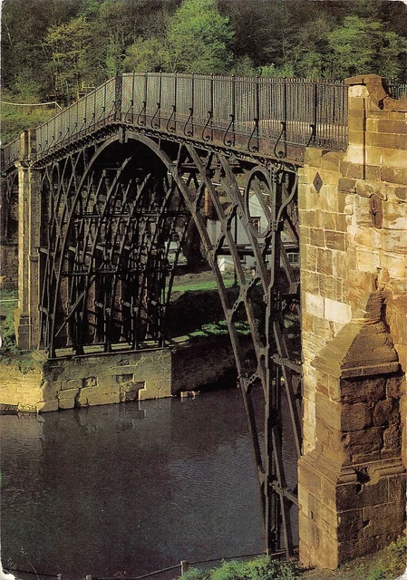 BR83268 THE IRON bridge across the river severn uk £3.50 - PicClick UK