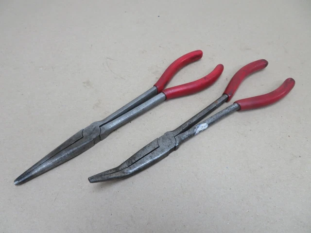 SNAP ON LONG Nose Long Reach Pliers 9HBCP LOT24 £12.50 - PicClick UK