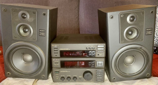 RARE 1989 SONY Compact Hi-Density Component System Fh-E828 Works Great 👍 EUR 140,00 - PicClick FR