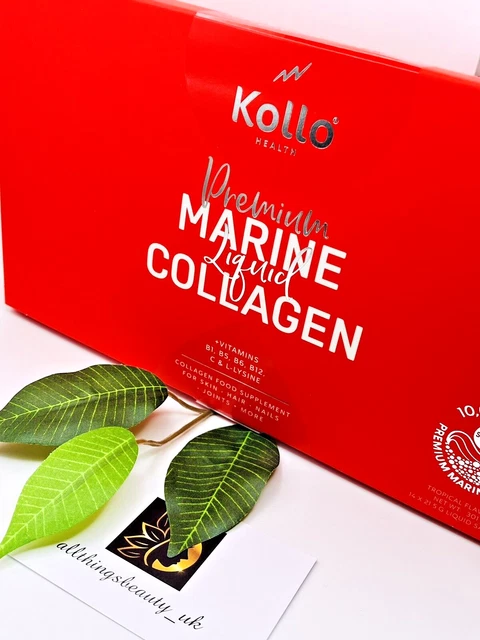 KOLLO PREMIUM MARINE Liquid Collagen 10,000mg 14 Servings ️ Sealed Box £32.95 - PicClick UK