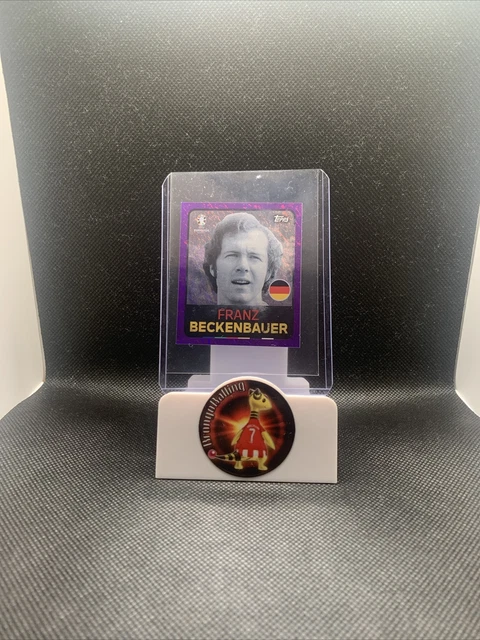TOPPS EURO 2024 Stickers - LEGEND Franz Beckenbauer Purple Foil £5.49 ...