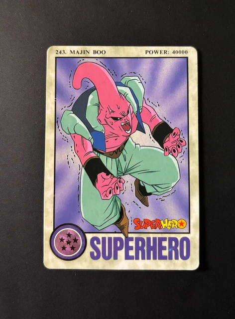 CARTE DBZ DRAGON Ball Z Super Hero 243 Bon État Vo EUR 2,50 - PicClick FR