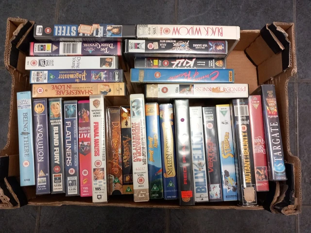 RARE 80S 90S VHS Video Tape Bundle Job Lot - Classics, Kids & Adult ...