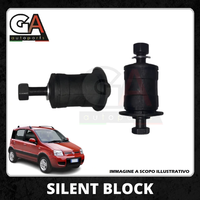 KIT SILENT BLOCK Bouchons Pont Essieu Arrière Fiat Panda II 169 4X4 EUR ...