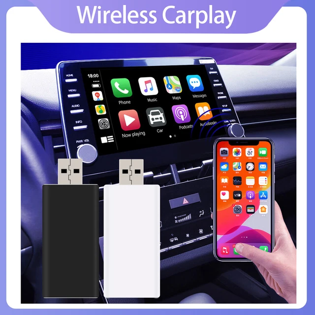 WIRELESS USB DONGLE Adapter for Apple CarPlay Android Car Stereo £40.81 ...