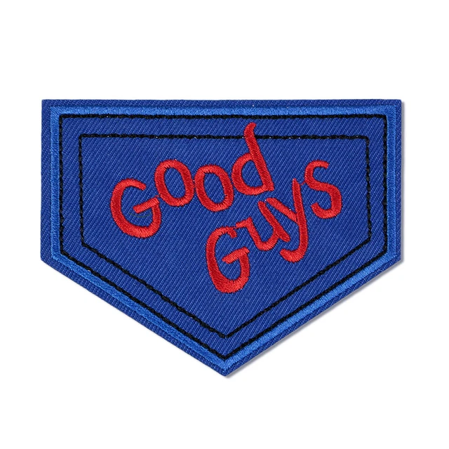 GOOD GUYS PATCH Iron Sew-on Childs Play Chucky Doll Costume Badge ...