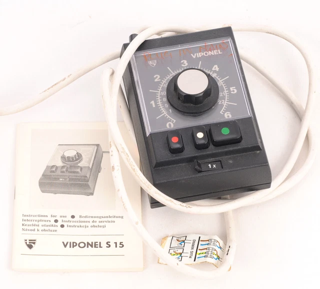 VIPONEL S15 DARKROOM Analogue Timer Enlarger (9970BL) £49.99 - PicClick UK