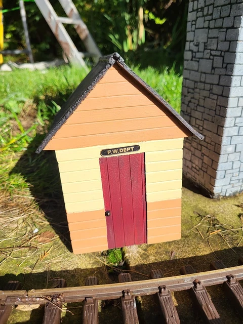 PERMANENT WAY HUT-GARDEN RAILWAY-NARROW GAUGE, 16mm Scale ,SM32/'G ...
