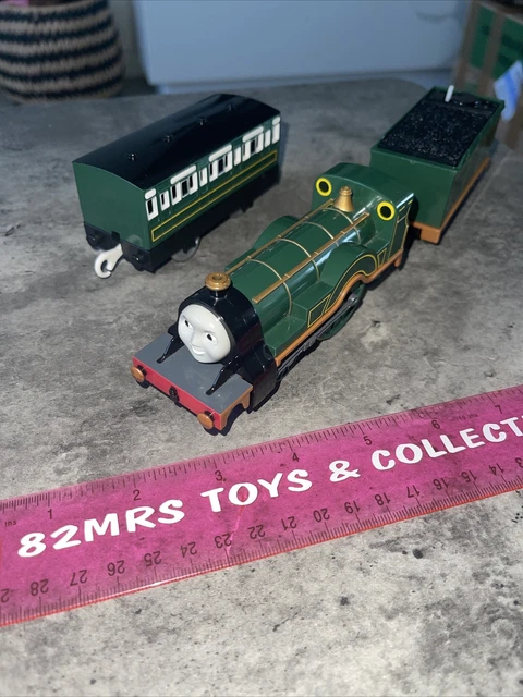 TOMY TRACKMASTER THOMAS And Friends Green Emily With Tender & Coach ...