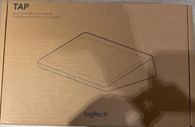(NEW) LOGITECH TAP Meeting Room Touch Controller with Cat5e Kit £135.52 ...