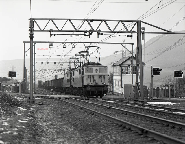 ORIGINAL MEDIUM FORMAT B&W Negative : Class 76's Torside Crossing (JAM ...