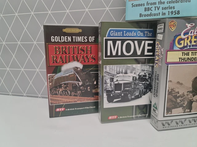 RAILWAY TRAMS STEAM VHS Videos Transport Video British Railways Rare ...