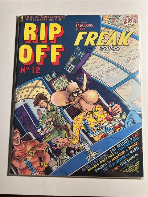 RIP OFF COMIX #12 Furry Freak Brothers - Shelton & Bell + bande ...