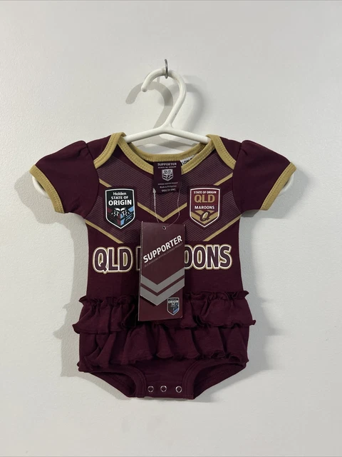 NRL - QLD Maroons State Of Origin Baby One Piece - Size 000 - New with ...