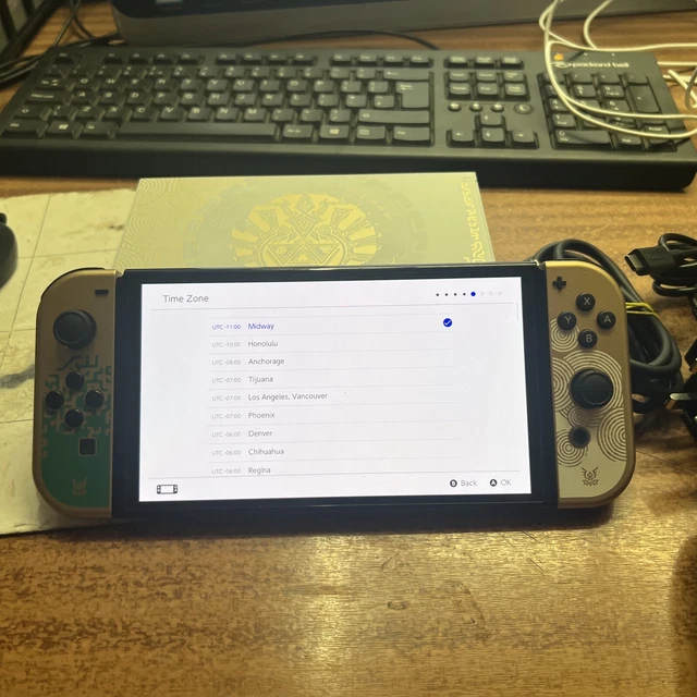 Nintendo Switch Oled Zelda Tears Of The Kingdom édition Limitée Eur 268