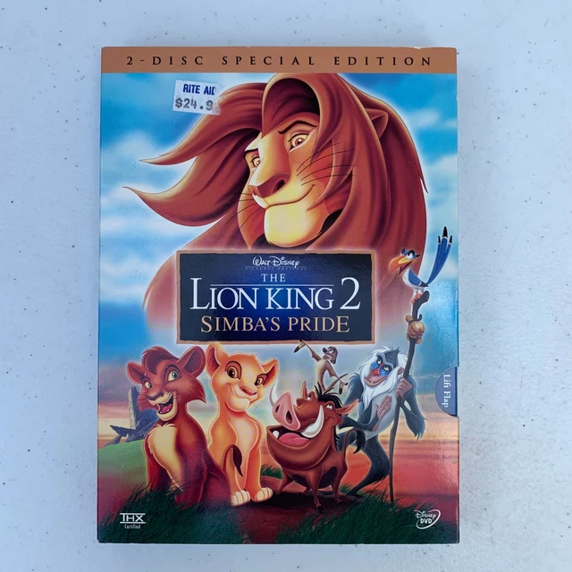 The Lion King 2 Simbas Pride Special Edition Dvd 2004 2 Disc Set