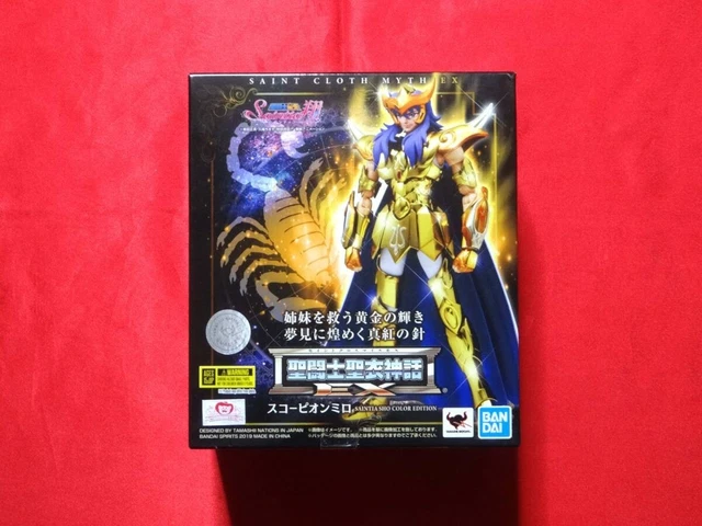 SAINT SEIYA MYTHOS EX Scorpion Miro SAINTIA SHO COLOR EDITION Brand New ...